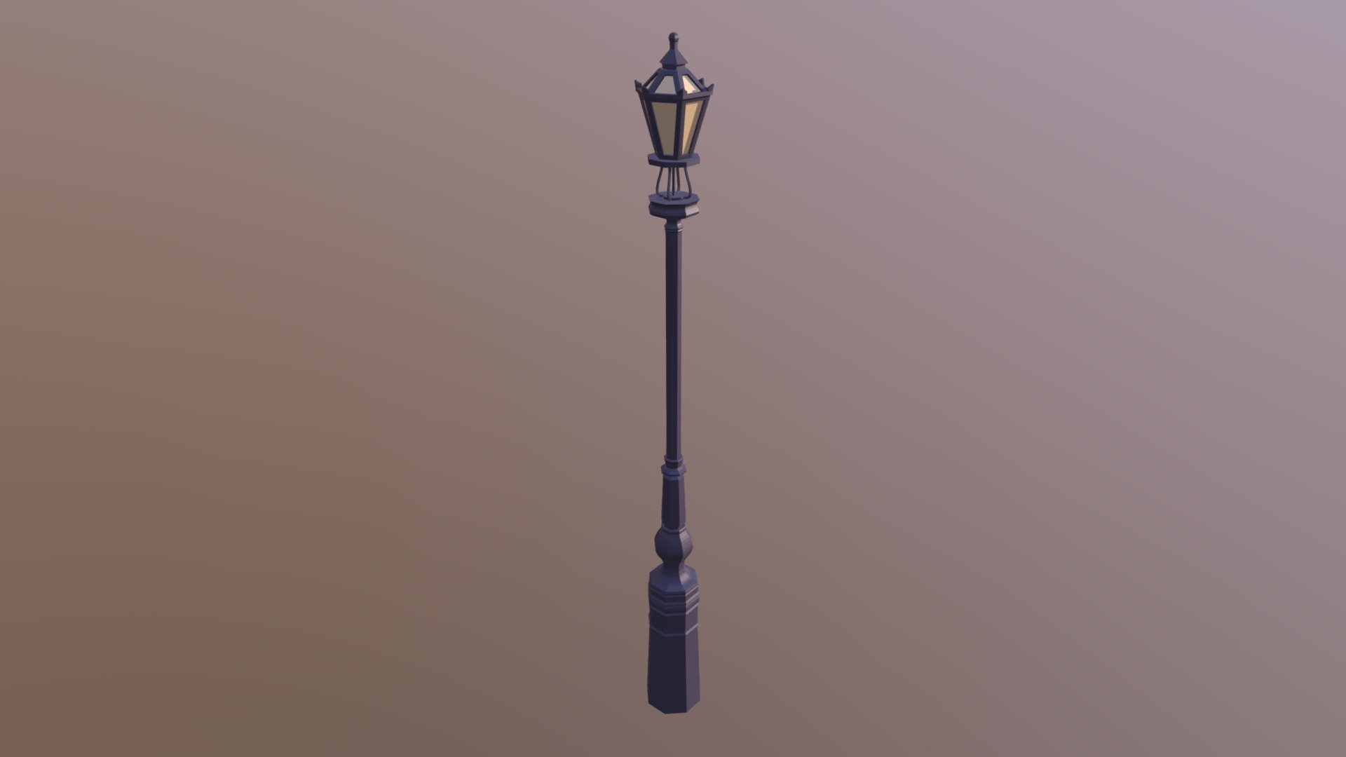 Low poly street light pole - Download Free 3D model by pino ...