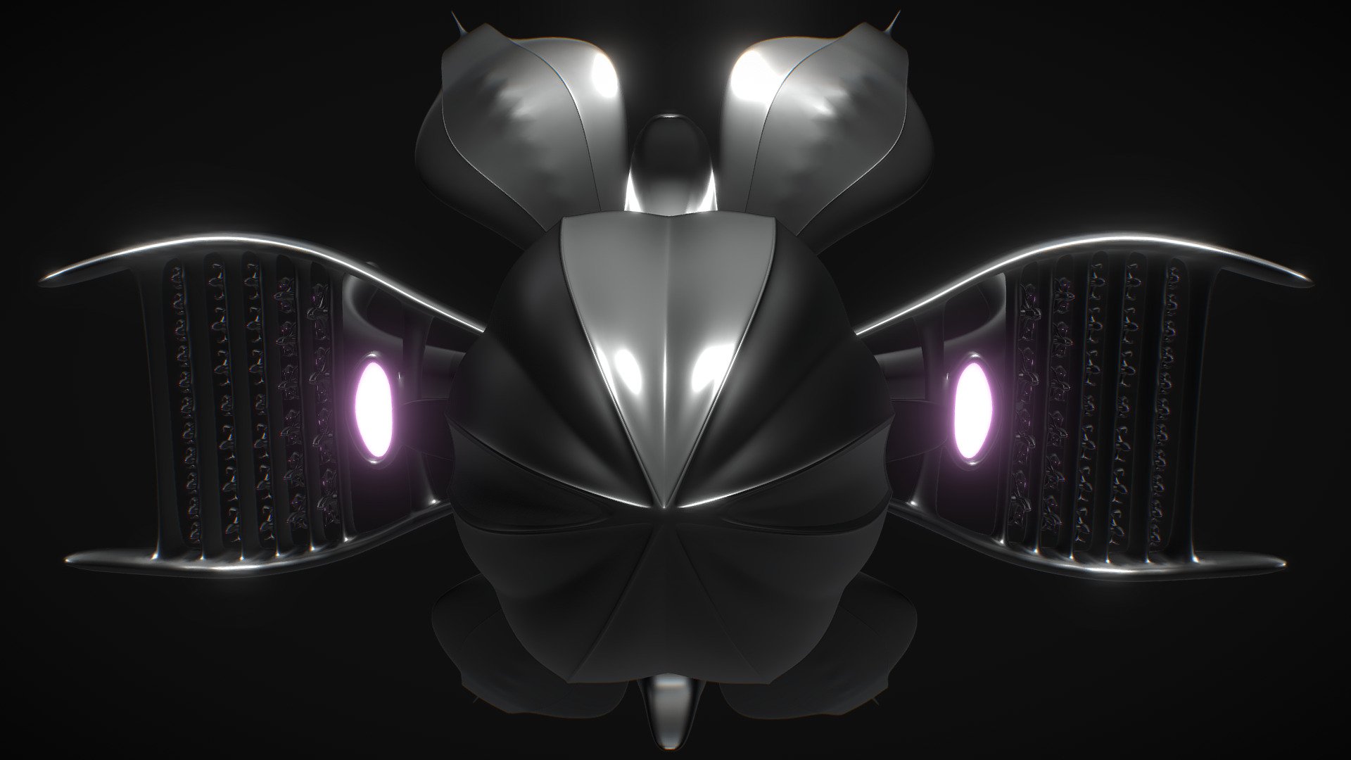 Alien Fighter Carrier Spaceship - Buy Royalty Free 3D model by trimitek ...