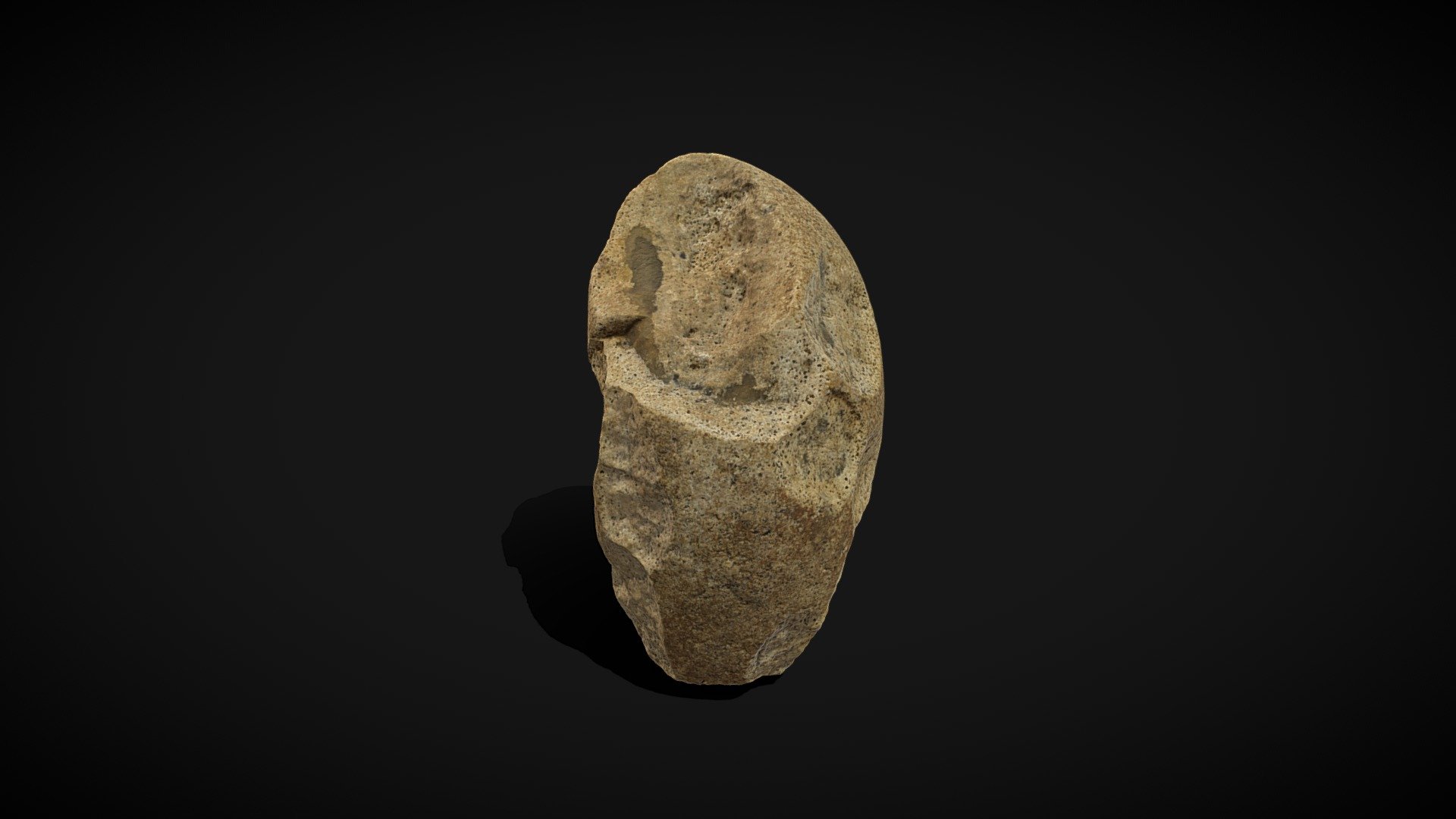Core on pebble (Medzhybizh 1) - 3D model by Naumenko_Oleksandr [06d02b4 ...