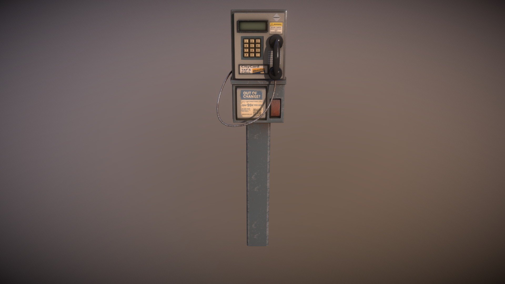 Payphone - 3D model by pateljay7655 [06d0786] - Sketchfab