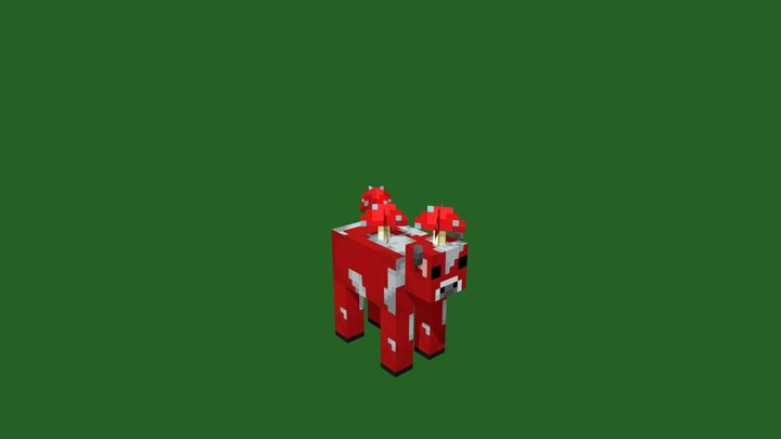 Mooshroom 3D models - Sketchfab