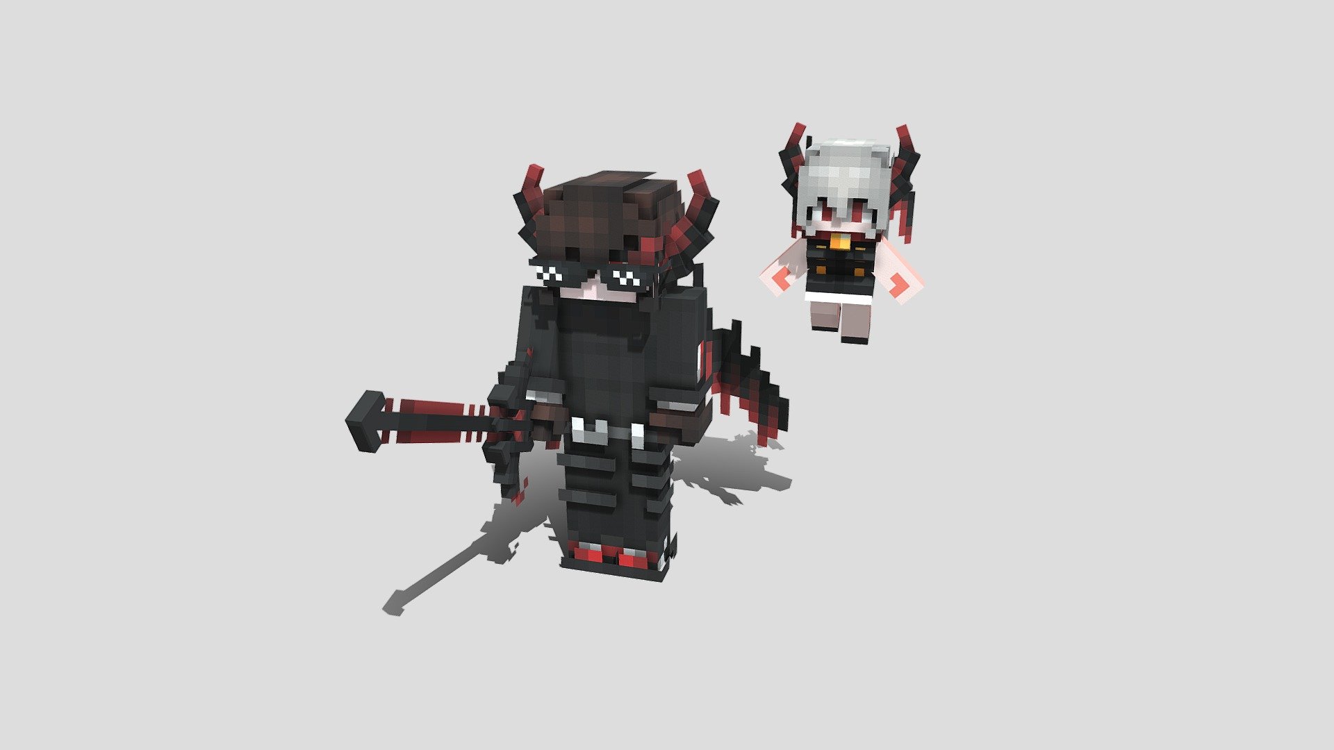 Devil set - 3D model by JSYoon [06d2393] - Sketchfab