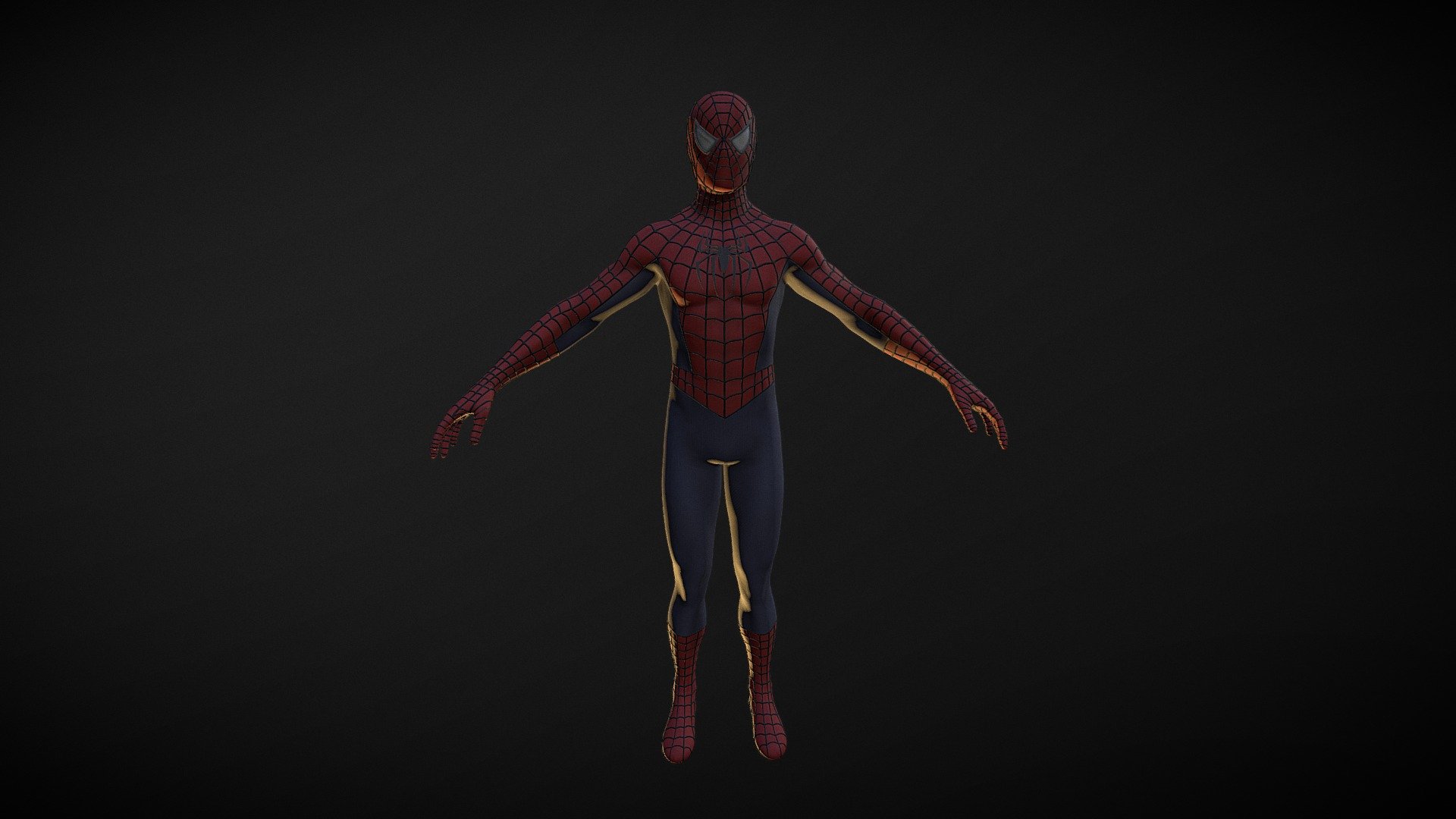 SPIDERMAN Raimi Suit Tobey Maguire suit - Download Free 3D model by Miqdad khan ...