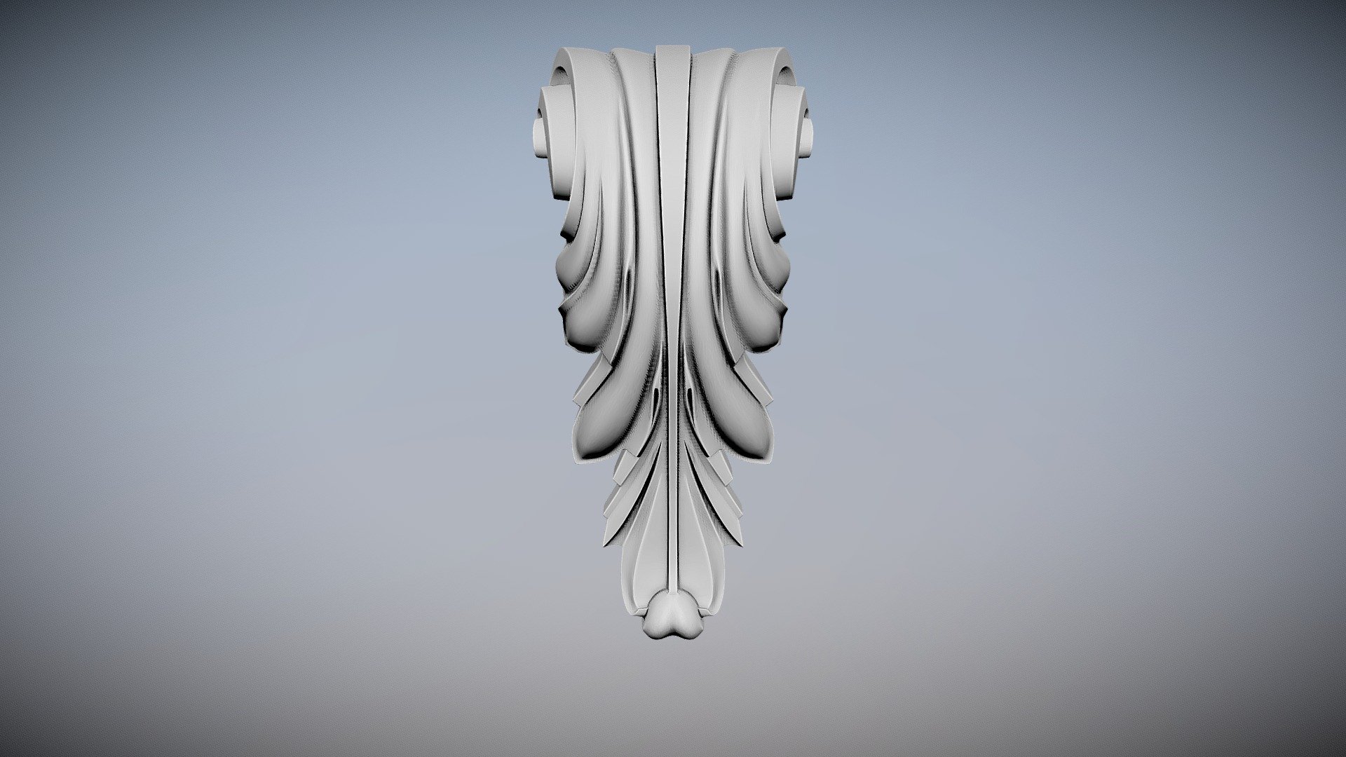 Decorative bracket - 3D model by AkSdev [06d519b] - Sketchfab