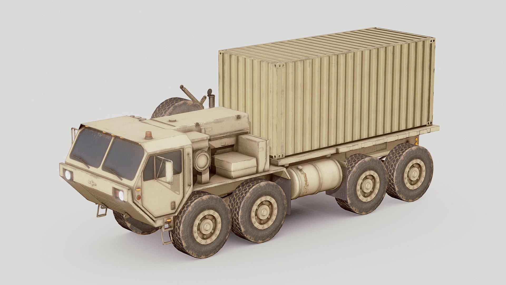 Heavy Expanded Mobility Tactical Truck - Buy Royalty Free 3D model by ...
