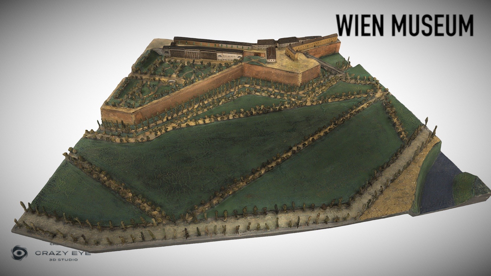 I: Wienmodell von Eduard Fischer 1852-1854 - 3D model by Crazy Eye ...