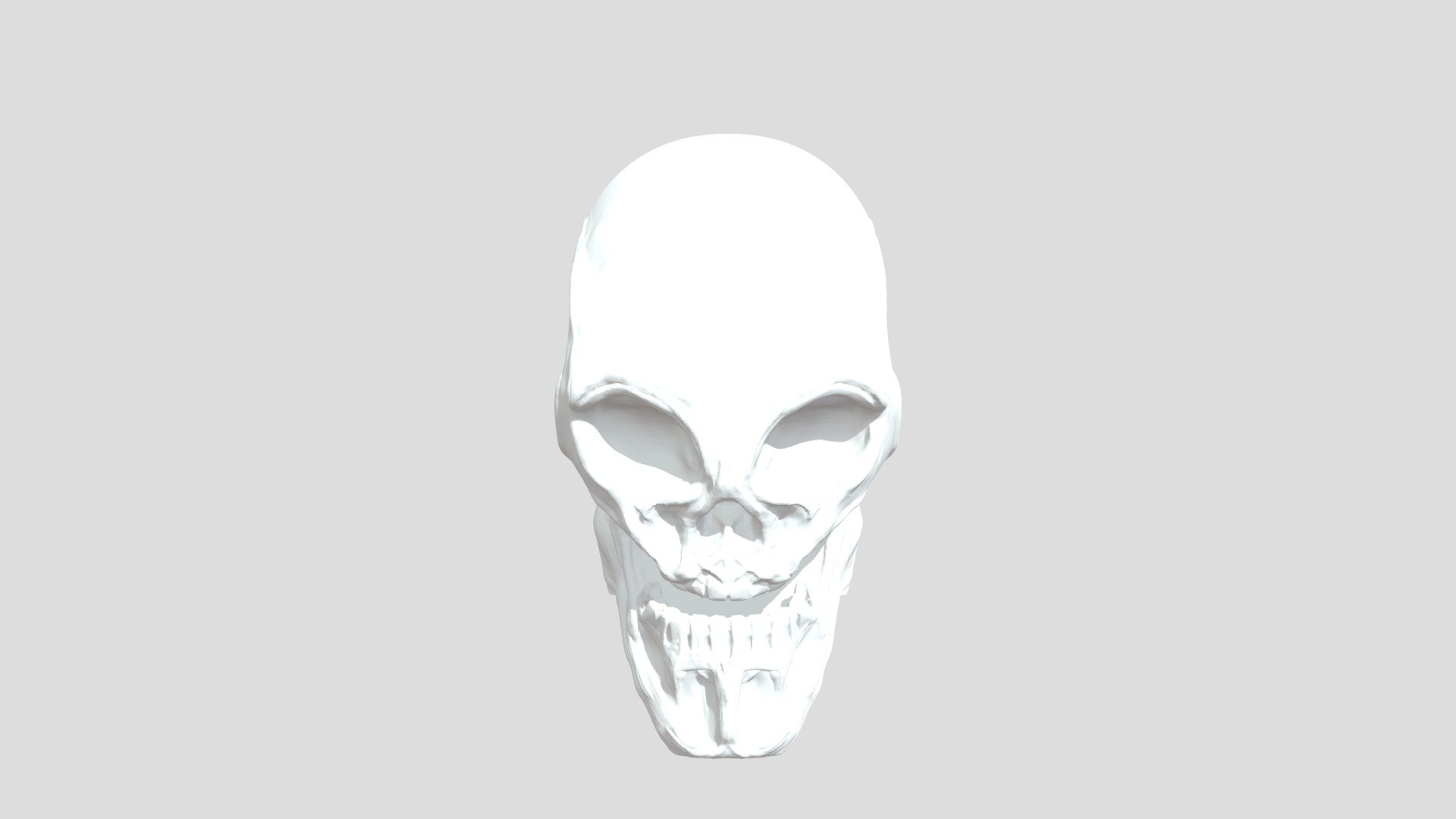 Skull - 3D model by haarisa [06d6caf] - Sketchfab