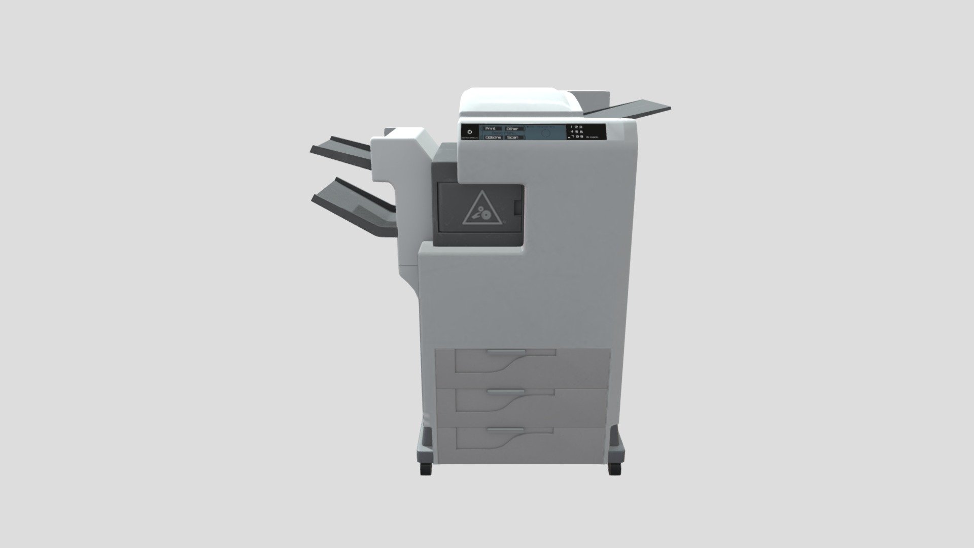 Xerox_Machine - 3D model by XMetaPro [06d717f] - Sketchfab