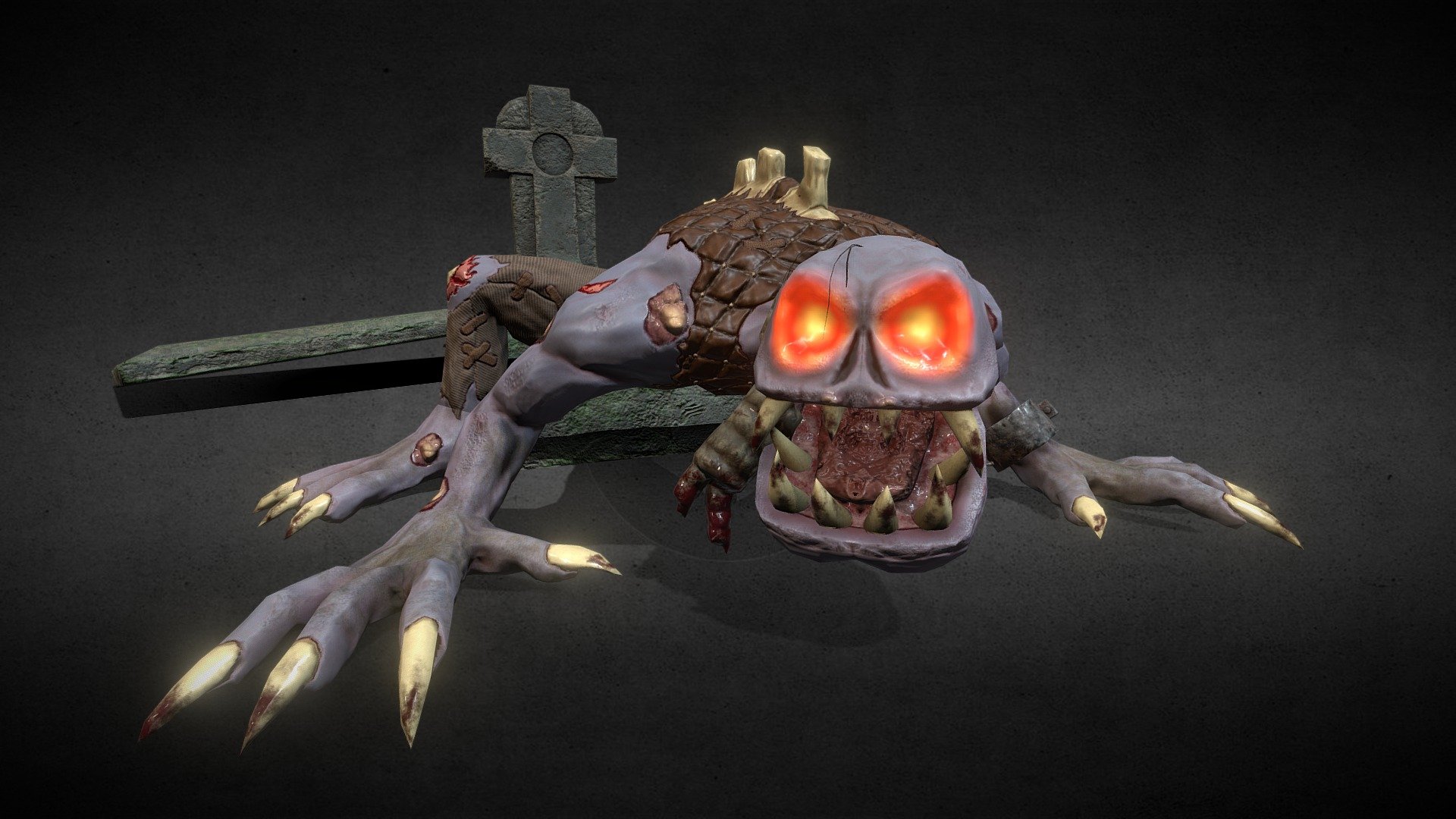 GHOUL - 3D model by polynext [06d9360] - Sketchfab