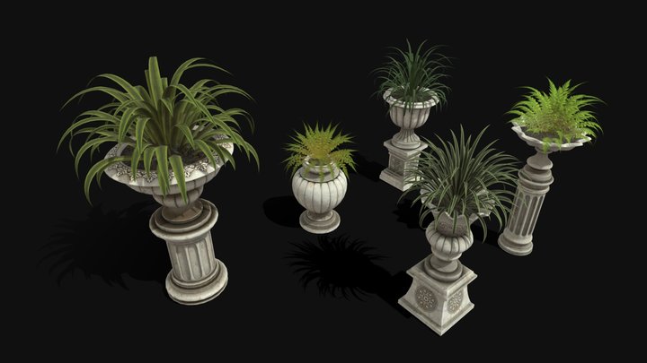 Vegetation 3D models - Sketchfab
