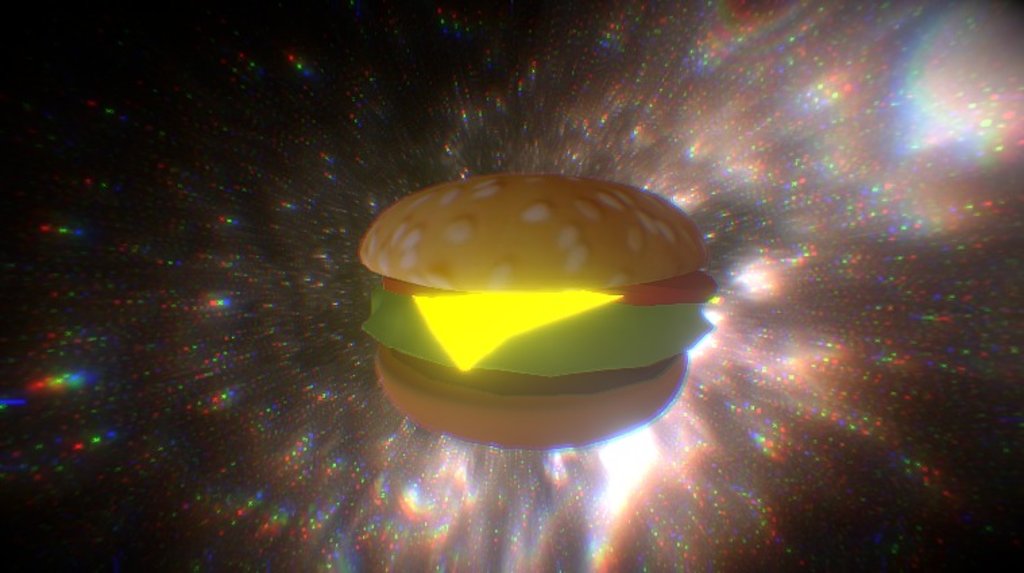 SPACE BURGER !!! - 3D model by adrianhartz [06da213] - Sketchfab