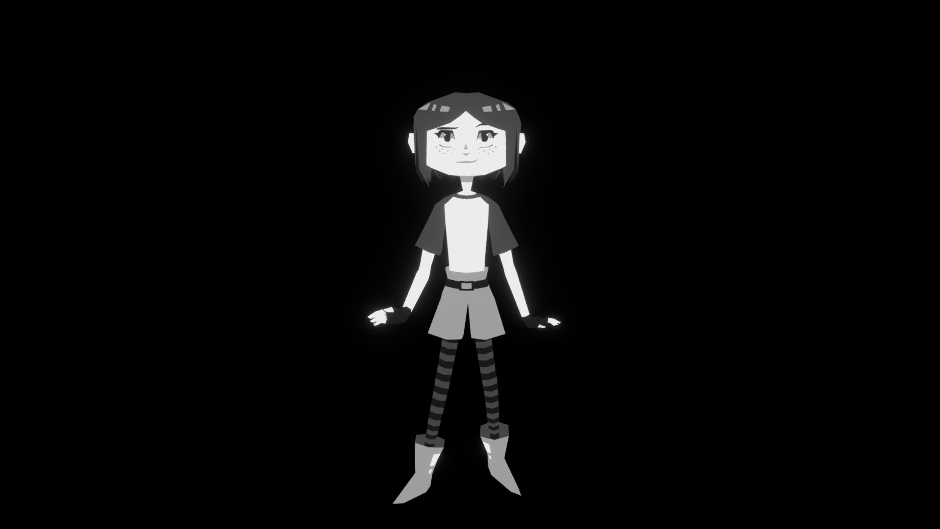 Mystery Kids/Coraline - 3D model by H!KKAGE (@HIKKAGE) [06db797 ...
