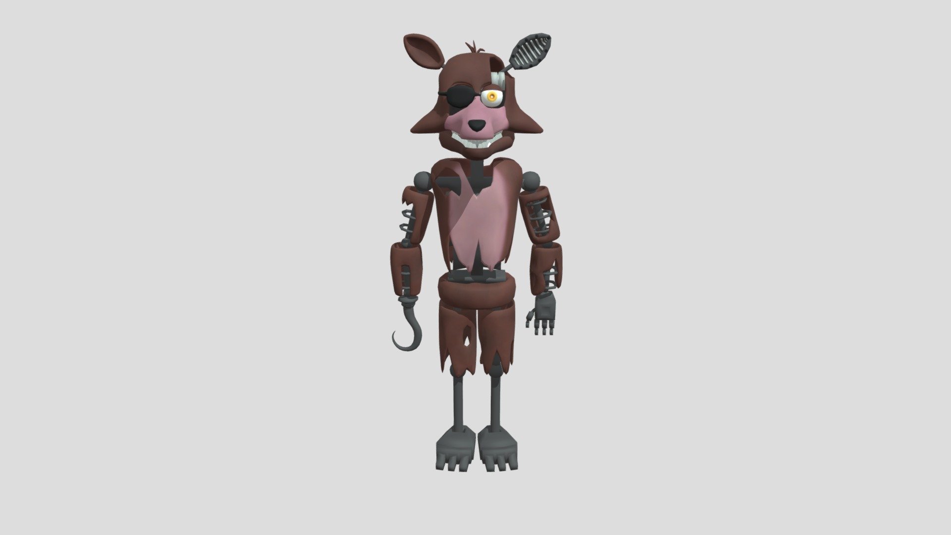 GMOD Withered Foxy - Download Free 3D model by AdamNeverStopsGaming ...