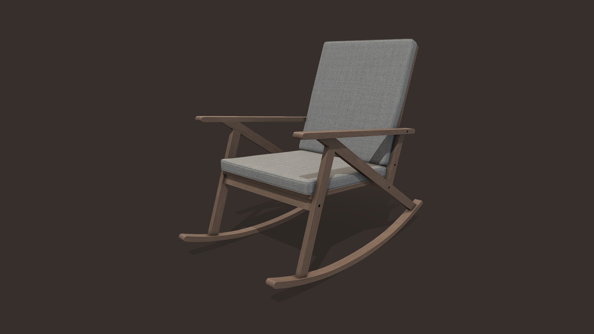 Rocking chair 12 - Buy Royalty Free 3D model by MDgraphicLAB [06df393 ...