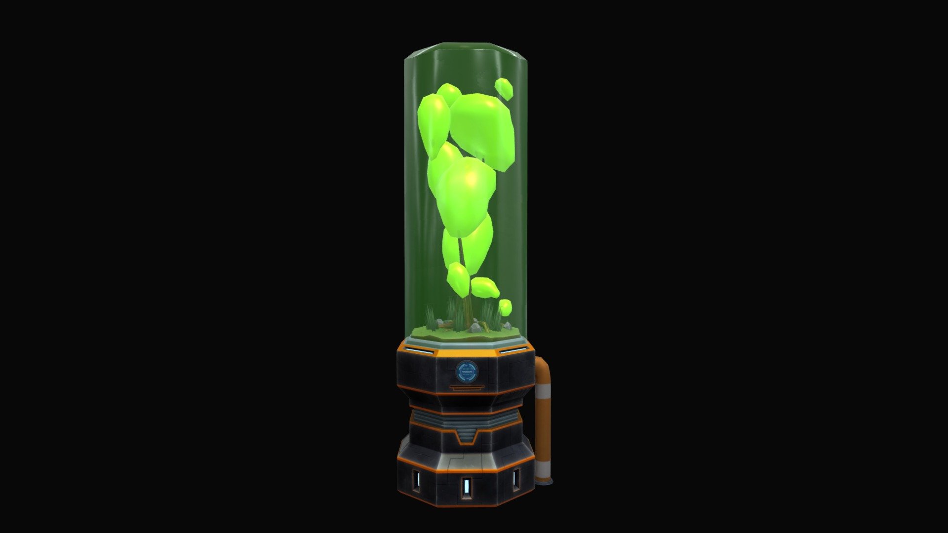 Terrarium - Stylised - 3D model by Fraser Dow (@Fraser_Dow) [06dfb60 ...