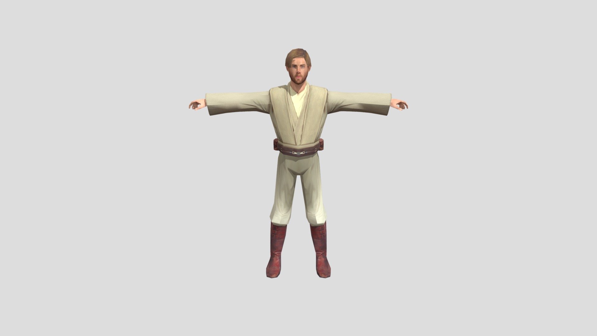 Obi- Wan Kenobi 2005 - Download Free 3D model by ANGELFOX47 ...