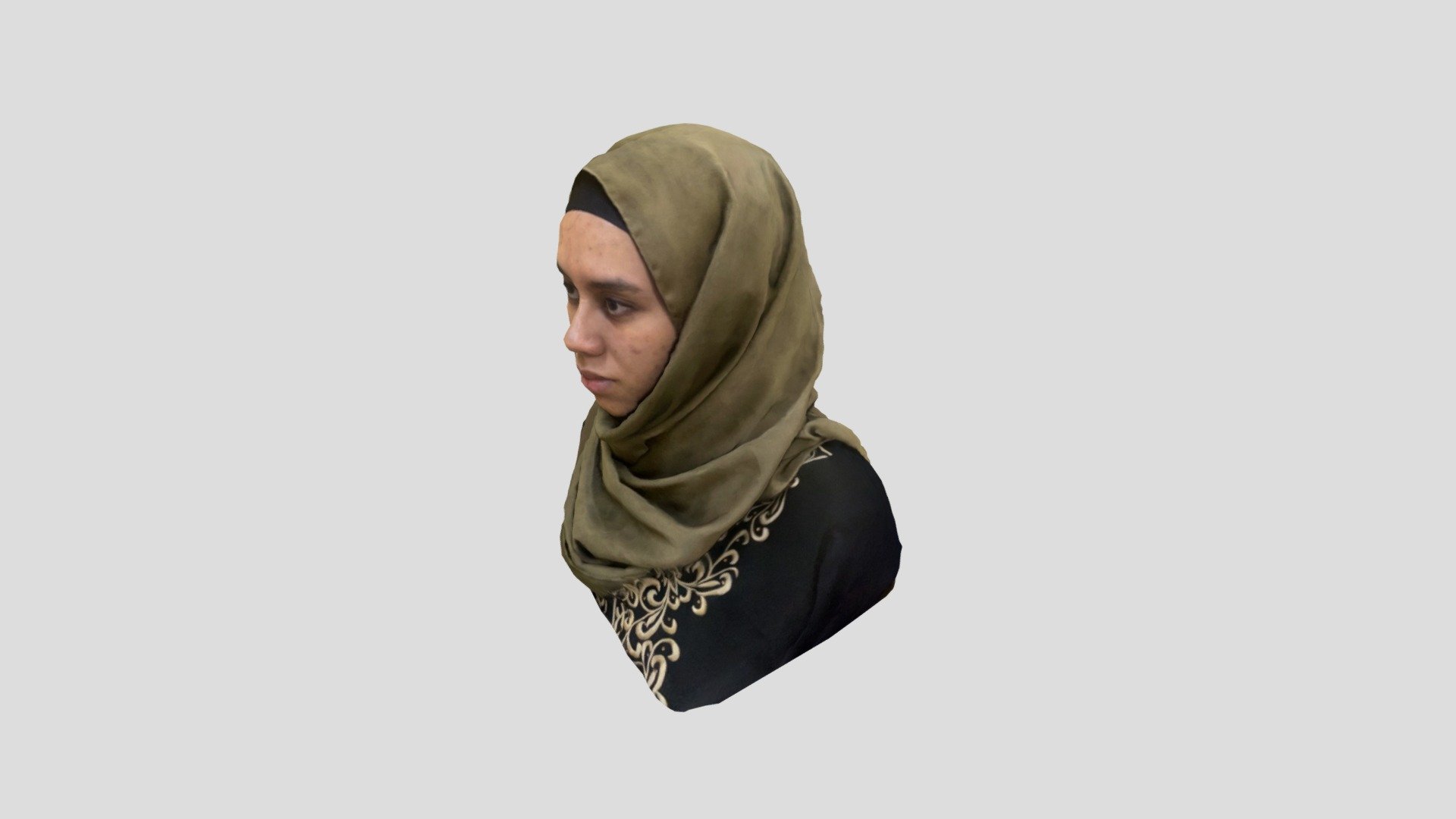 Scan Face - Download Free 3D model by eatimadsher [06e1680] - Sketchfab