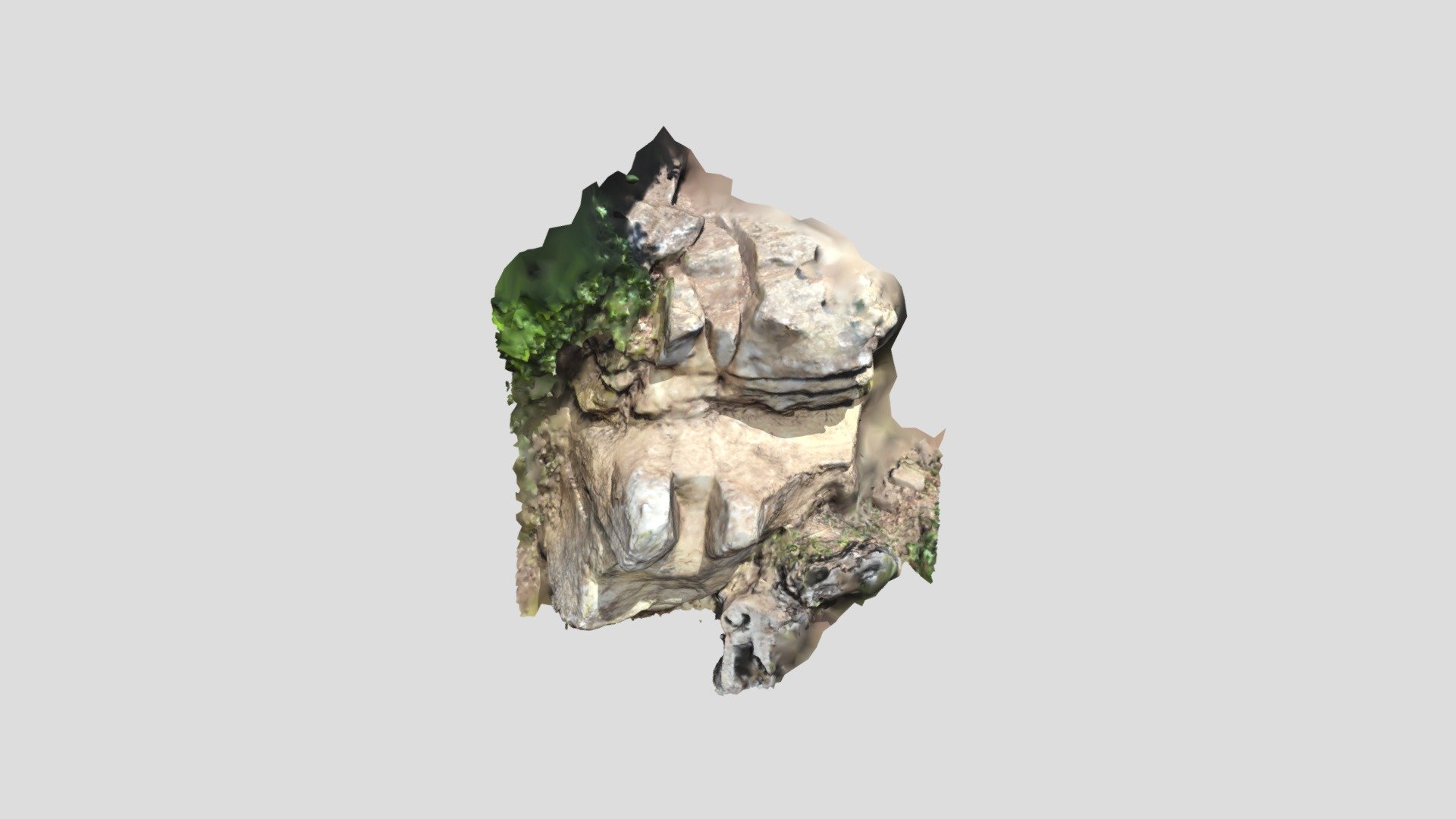 Prehistoric Rock - 3D model by Sam (@BurnTheShips) [06e1865] - Sketchfab