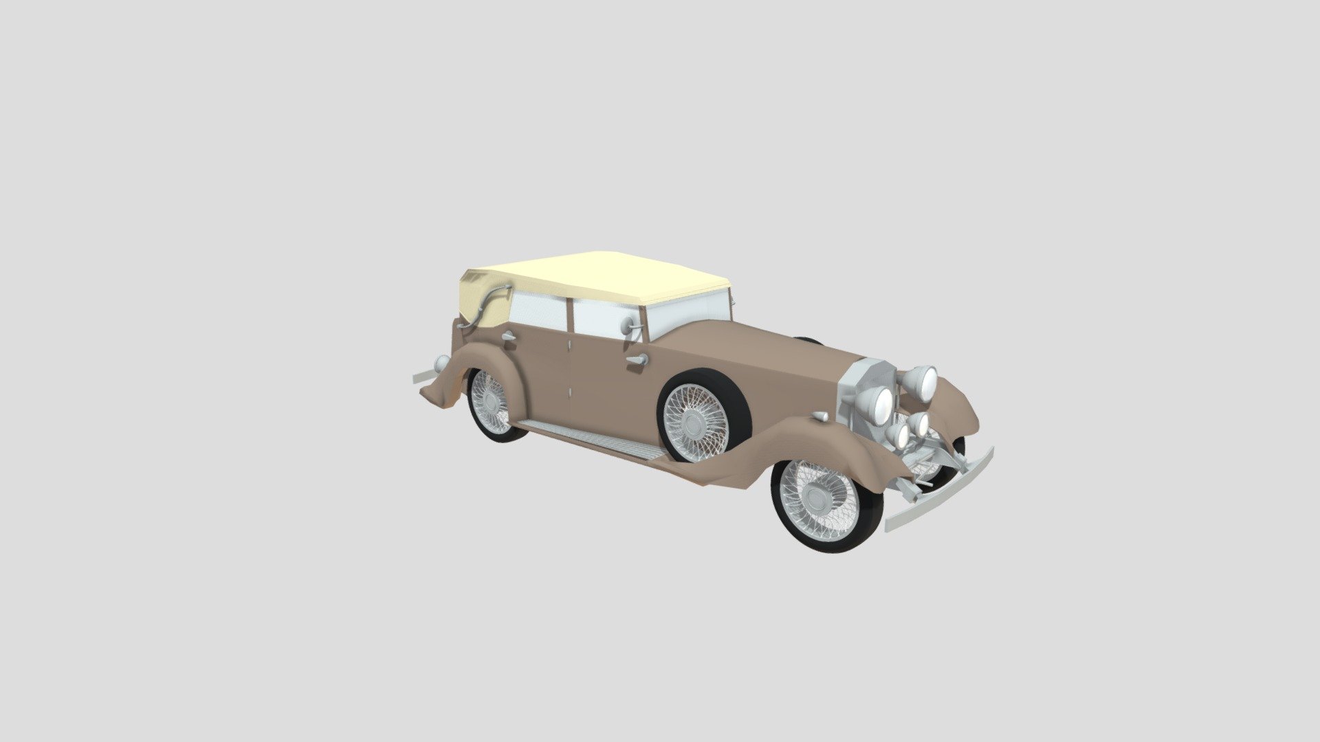 Classic Car - 3D model by Rickiemono (@Rickie.Fabian.Correa) [06e1b77 ...