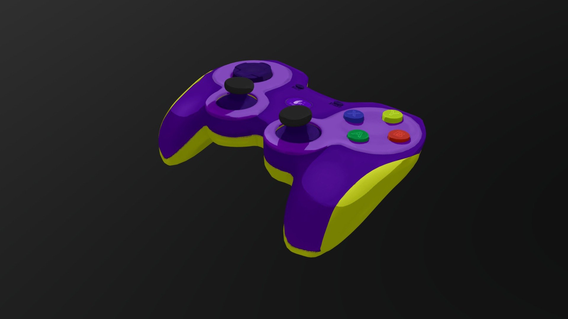 game controller - Download Free 3D model by mariokobayashi [06e21da ...