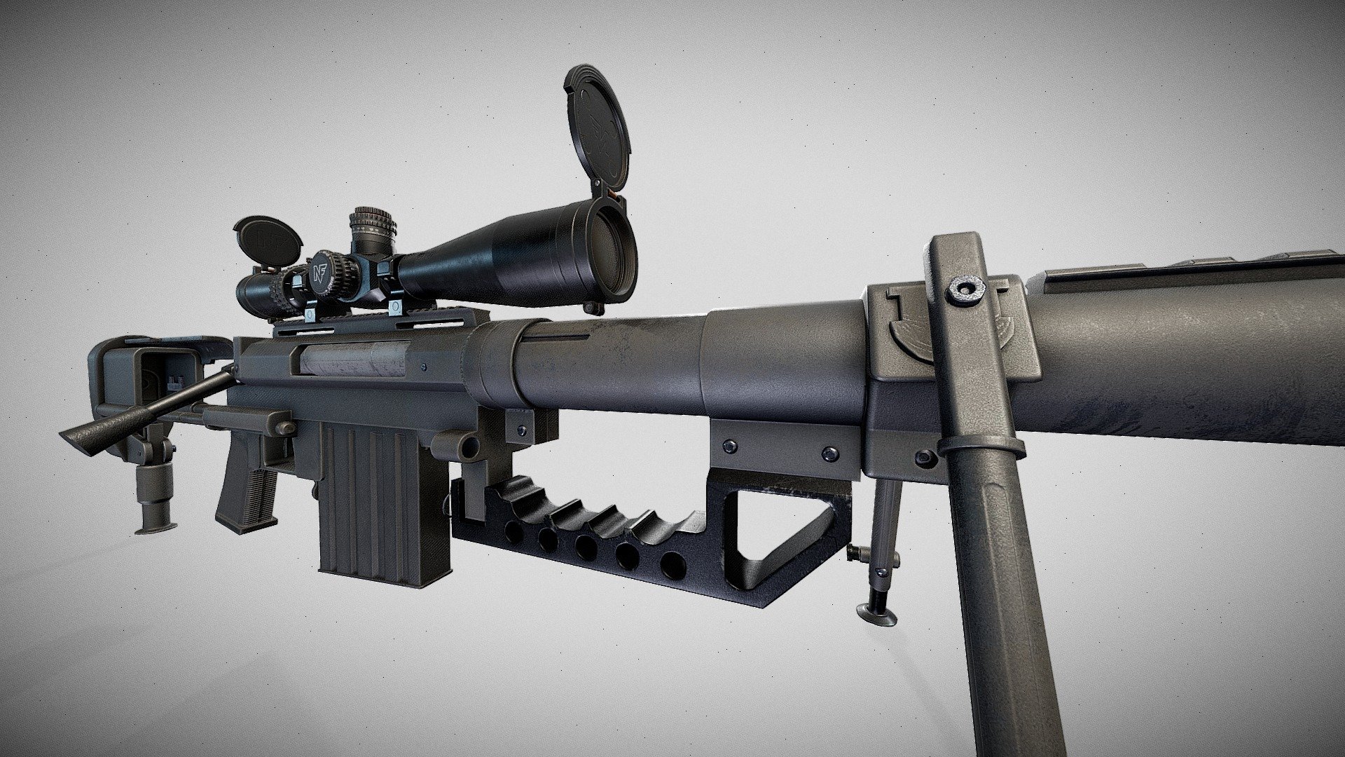 Cheytac M200 Intervention - 3D model by Blak_Vice (@blak352yt) [06e4c4b] - Sketchfab