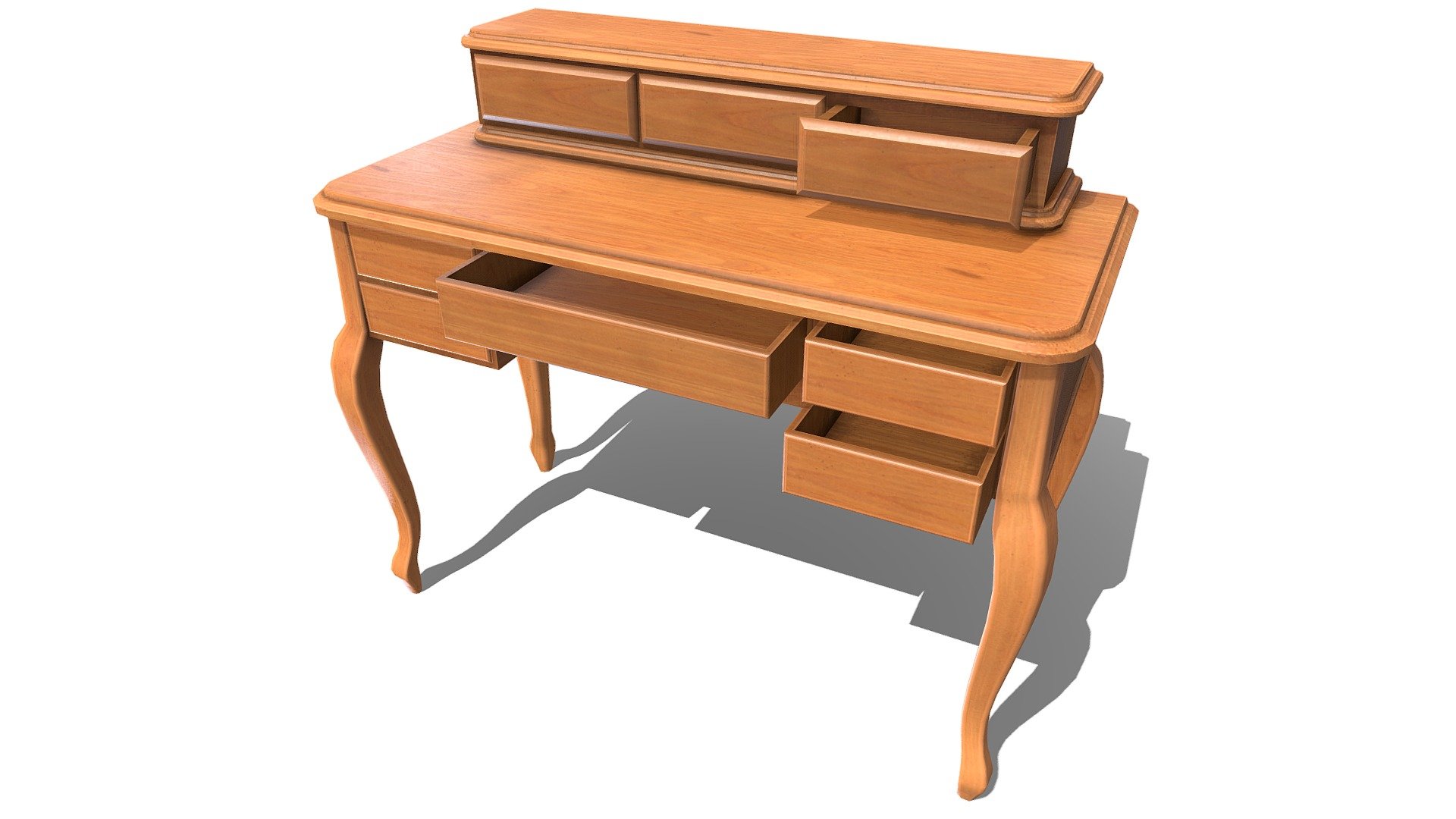Desk & Drawers - Buy Royalty Free 3D model by Studio Lab (@studiolab ...