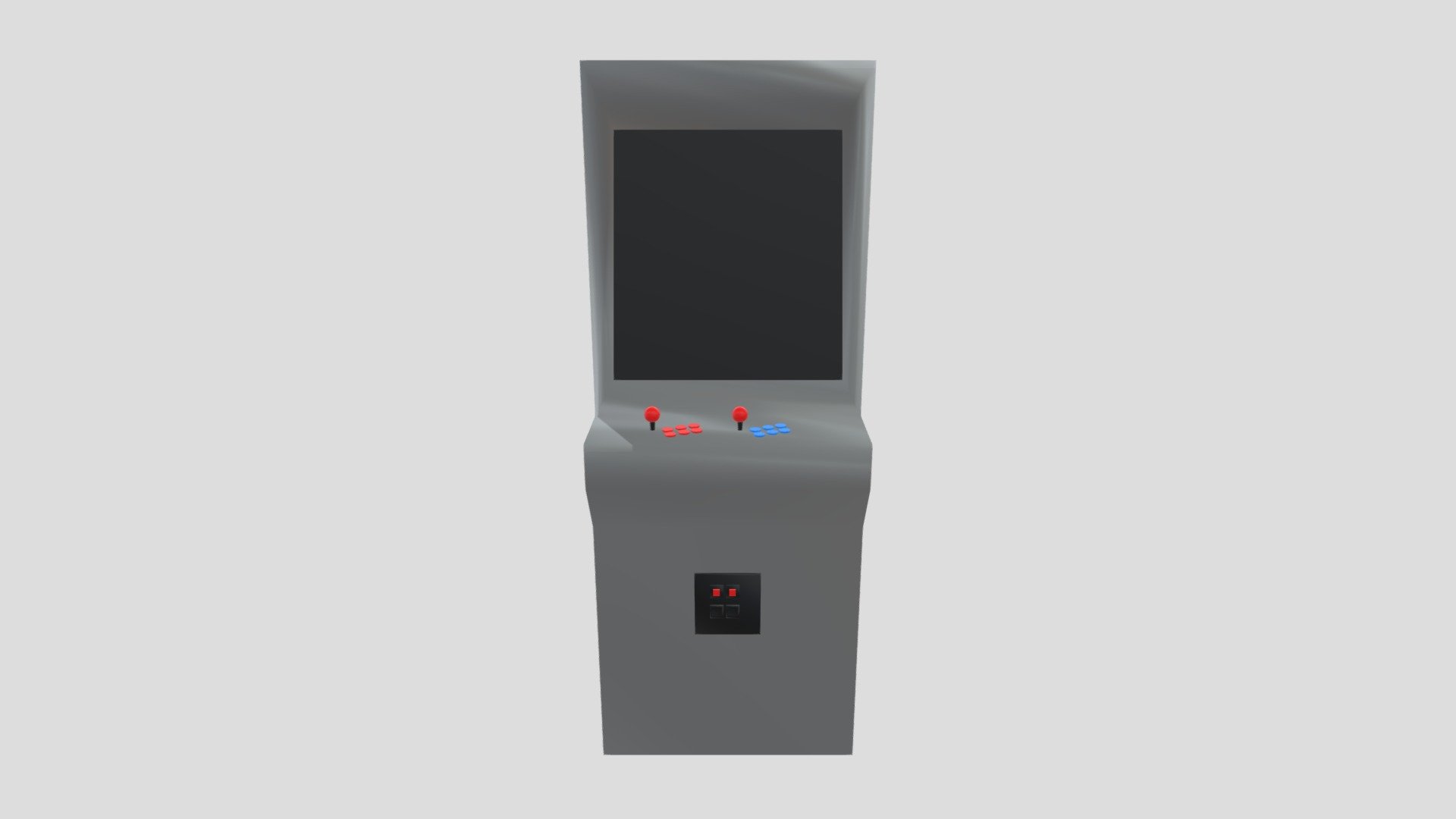 Arcade Cabinet - 3D model by KoneZone [06e6af9] - Sketchfab
