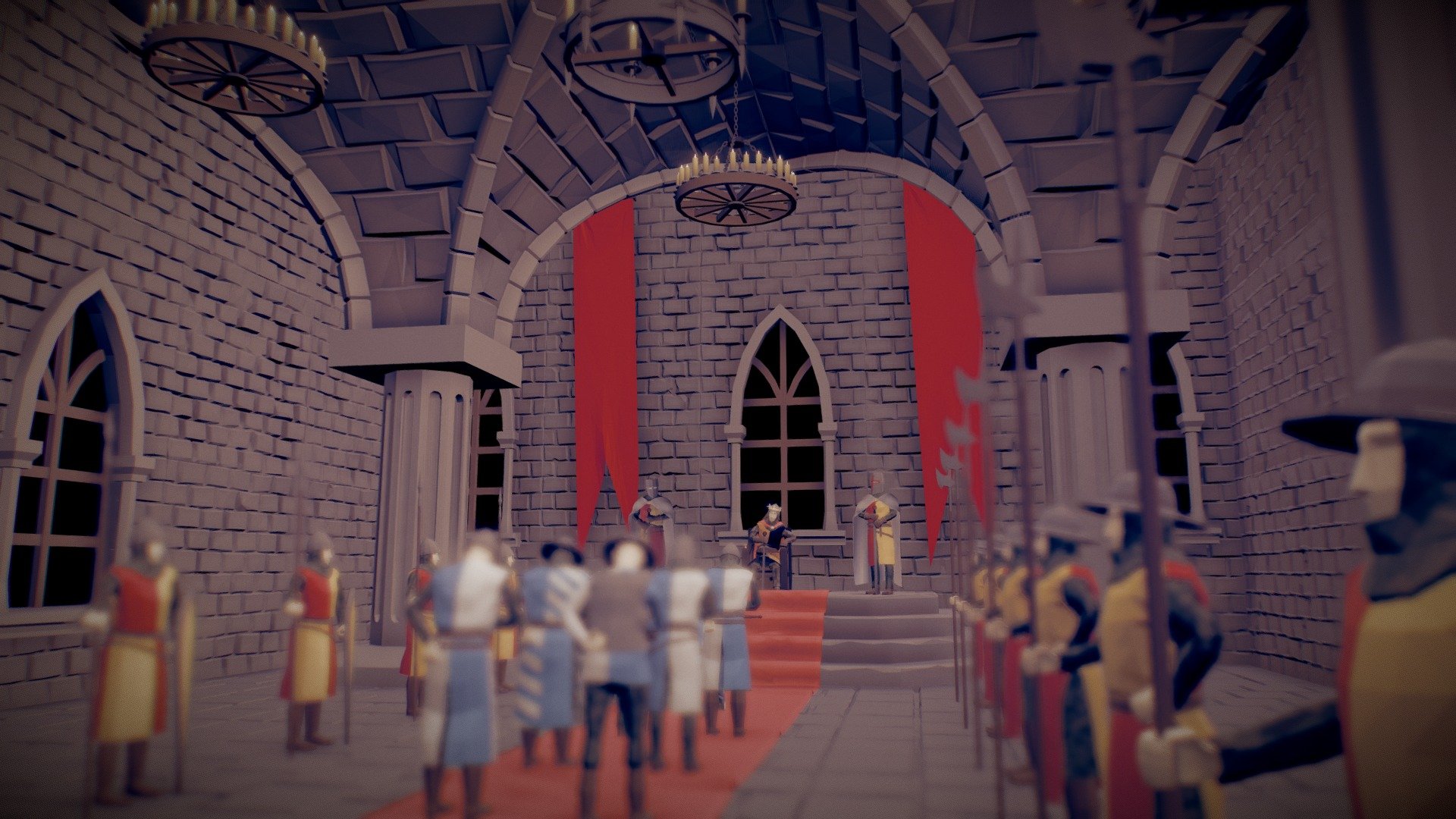 Stylized Castle Interior - 3D model by wilhelmvonc [06e6dad] - Sketchfab