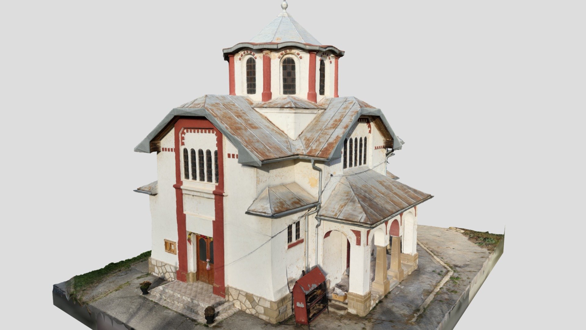 Црква Успења Пресвете Богородице Минићево 3d Model By Zavičajni Muzej Knjaževac