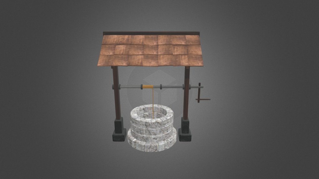 Water Well - 3D model by fathimubarak [06e8804] - Sketchfab