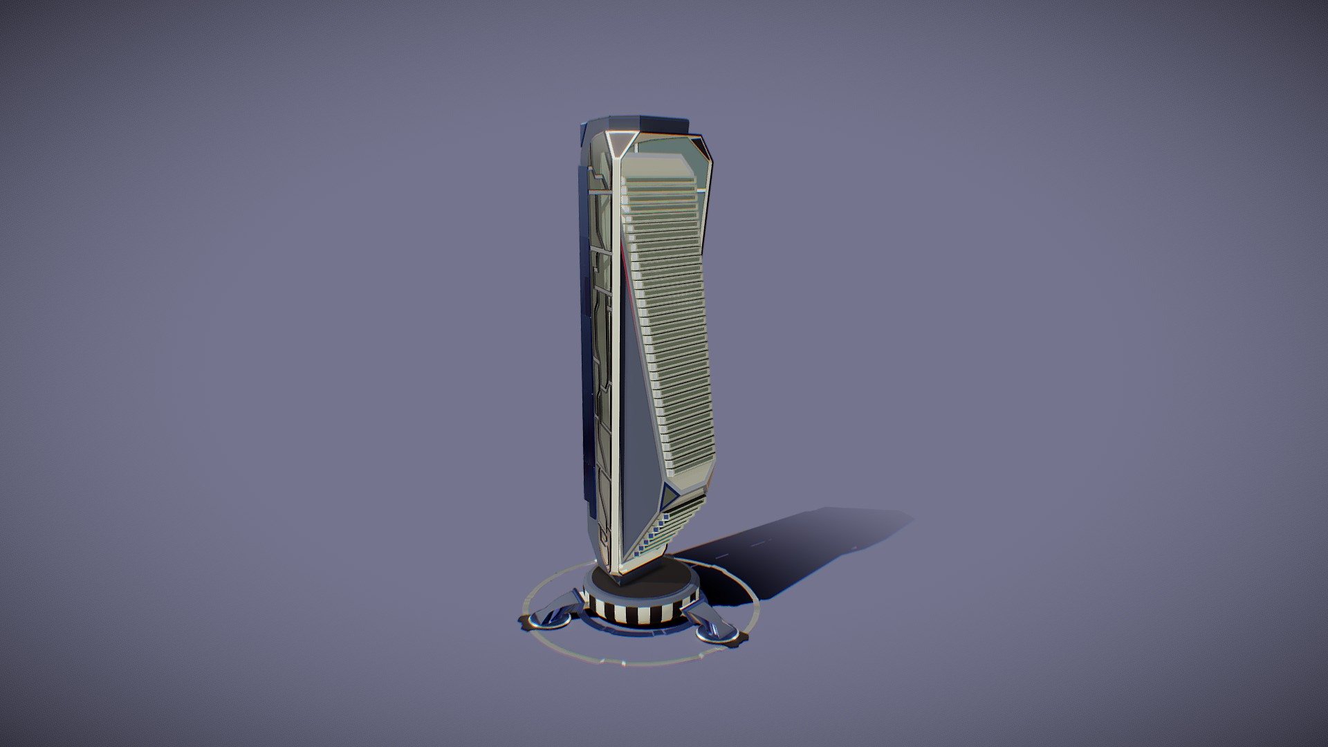 SciFi building_257 - Buy Royalty Free 3D model by TankStorm [06eb2a2 ...