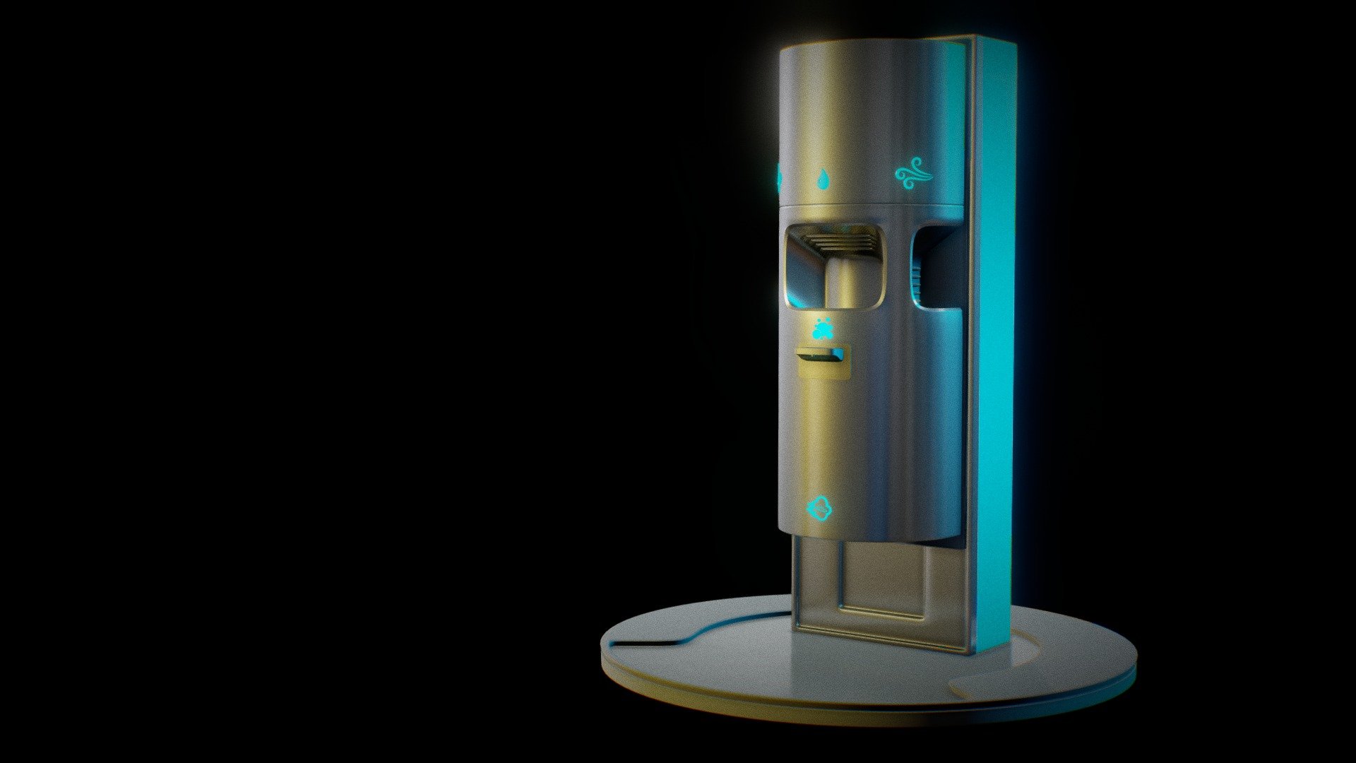 CLEANER SYSTEM FOR VIRUS AND BACTERIUMS. - 3D model by allanrico24 ...