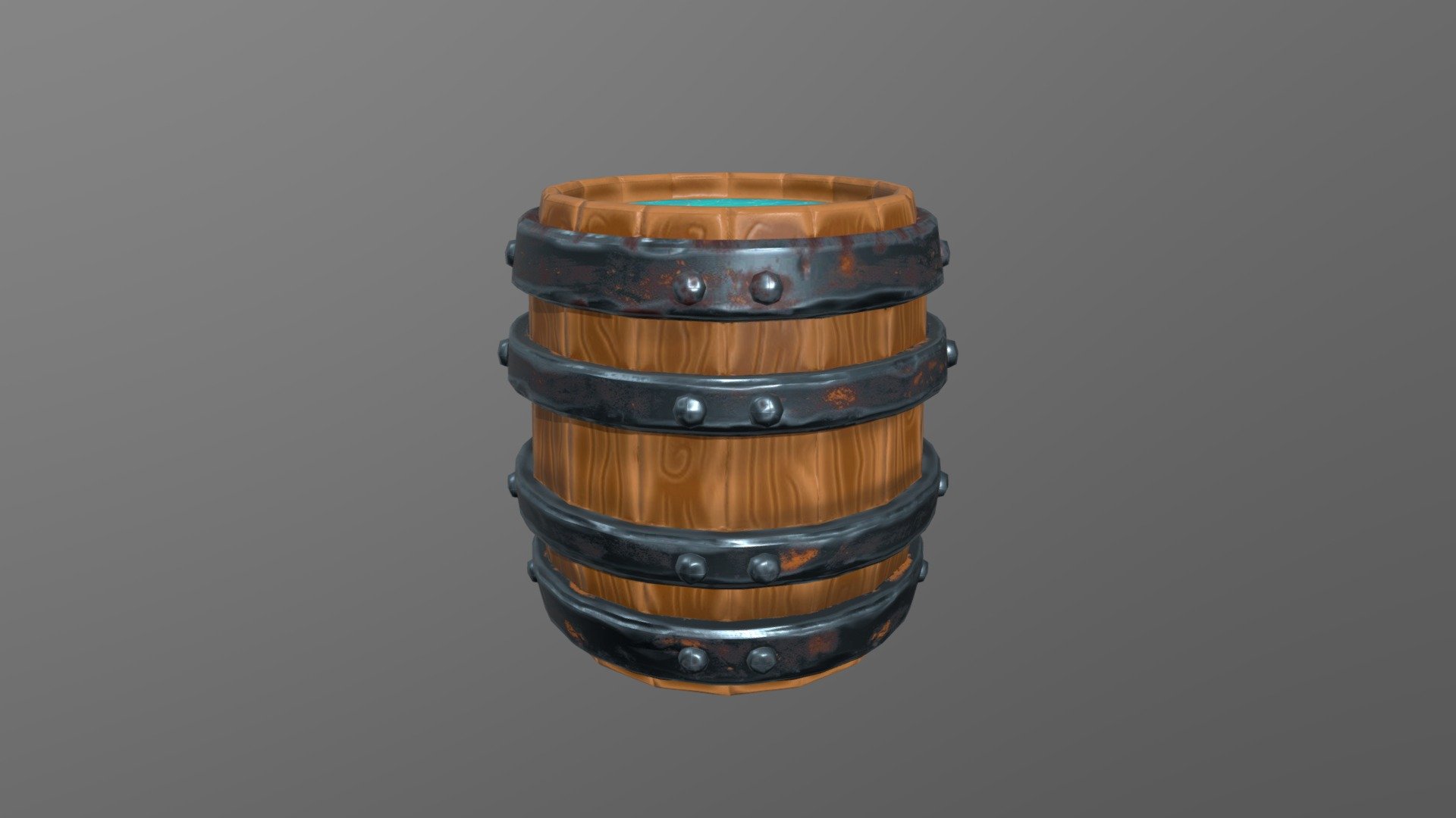 Pirate Barrel - 3D model by Fabrizio Baccetti (@fabrizio_baccetti ...
