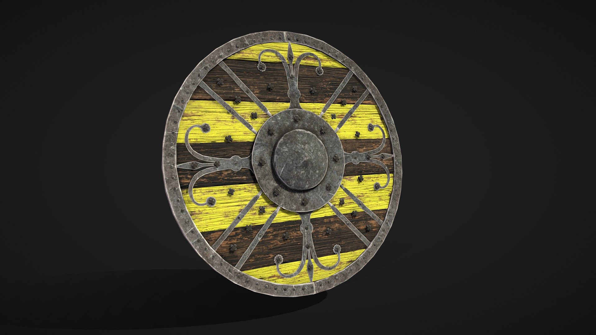 Viking Shield - Download Free 3D model by Vala (@MVala) [06ecea2 ...