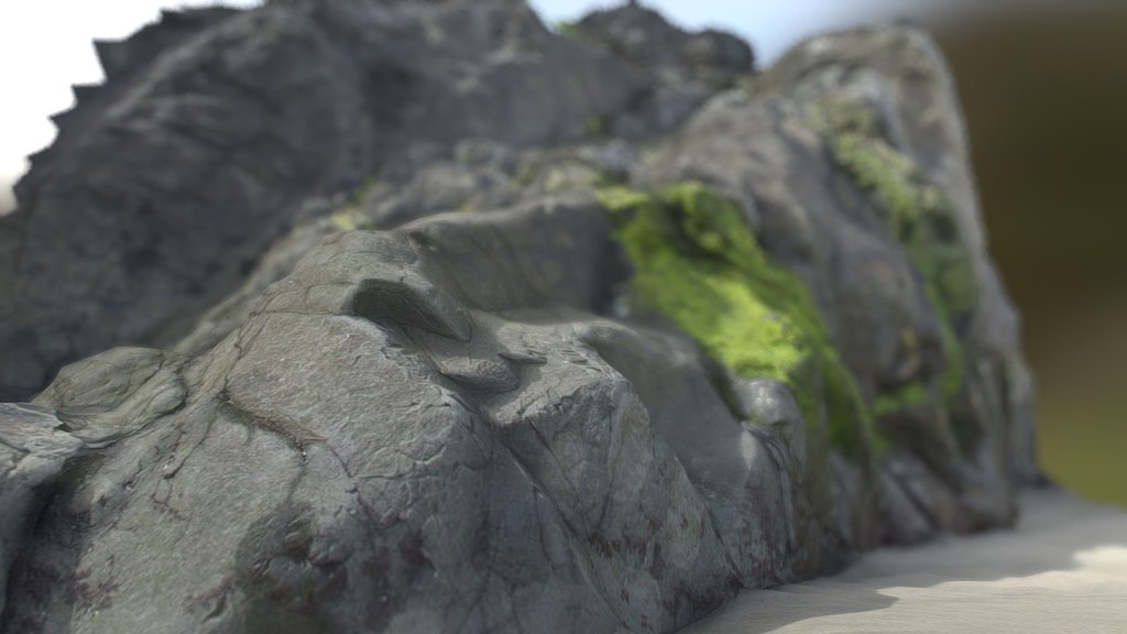 Beach rock- Sparse Cloud Test - 3D model by Pete Hanshaw (@phanshaw ...