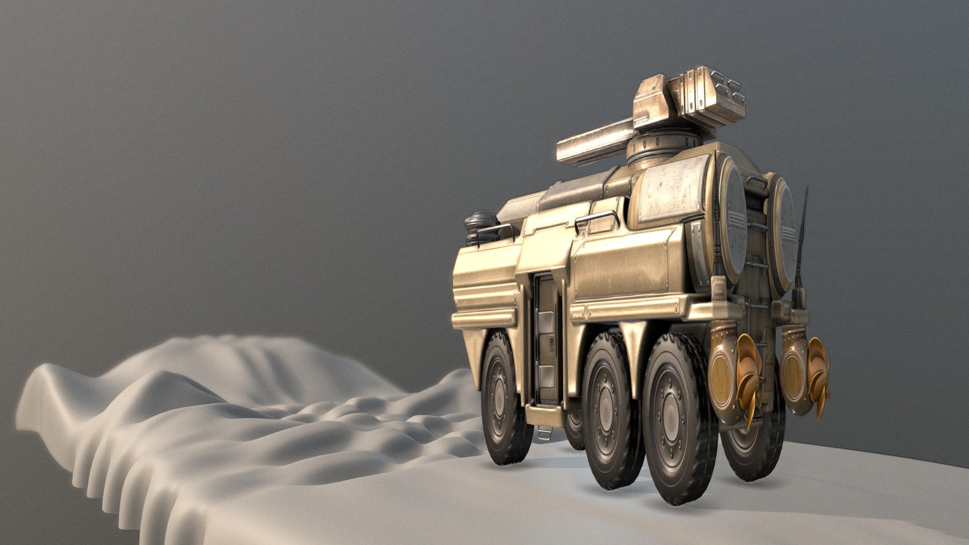 Amphibious Tank Rig-Test 1.50 - 3D model by 3DHaupt (@dennish2010 ...