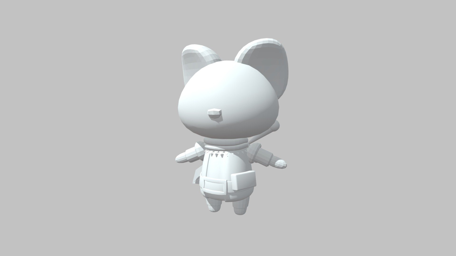 mouse 3D character - 3D model by martinsopadoyin14 [06ee423] - Sketchfab