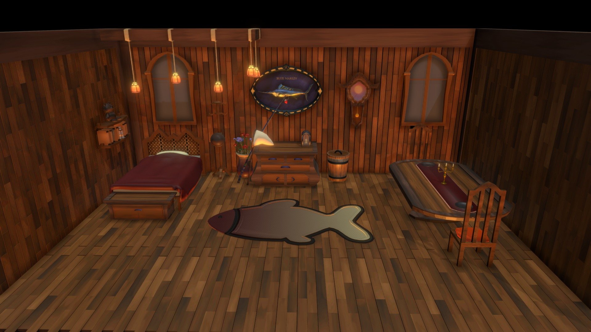 Home of fisherman - Download Free 3D model by Maxaal [06ee809] - Sketchfab
