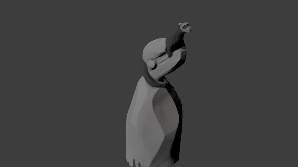 Pole Cat Statue - 3D model by Betsy (@sycorix) [06ef917] - Sketchfab