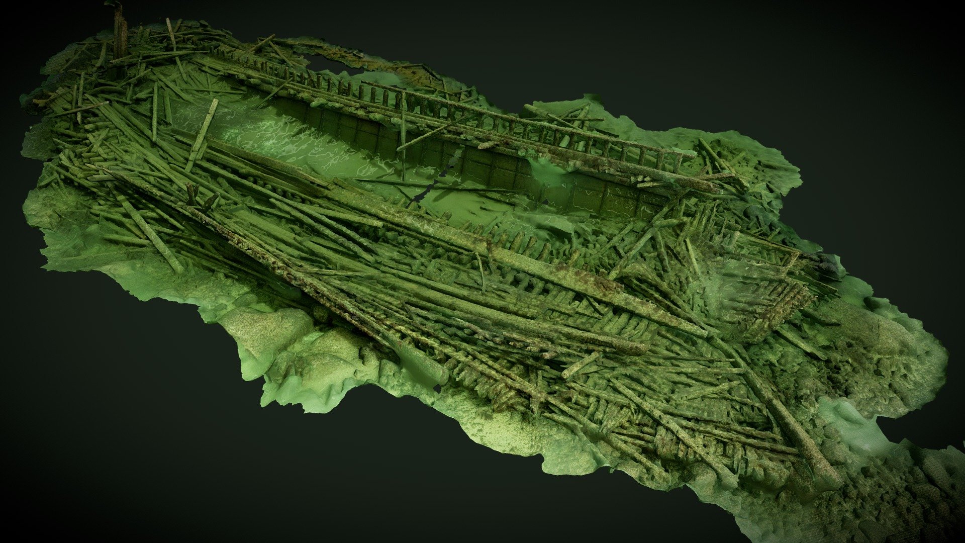 Wreck Schiller, Örö FI - 3D model by Nautic Club Urheilusukeltajat ry ...