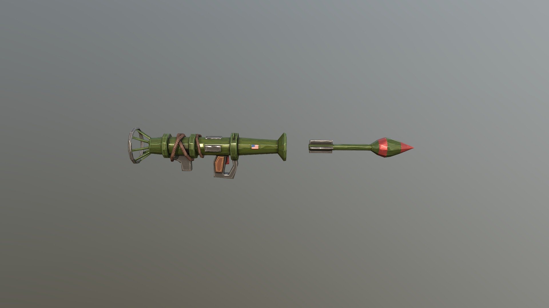 Stylized Bazooka - Buy Royalty Free 3D model by Gesta2 (@gesta2 ...