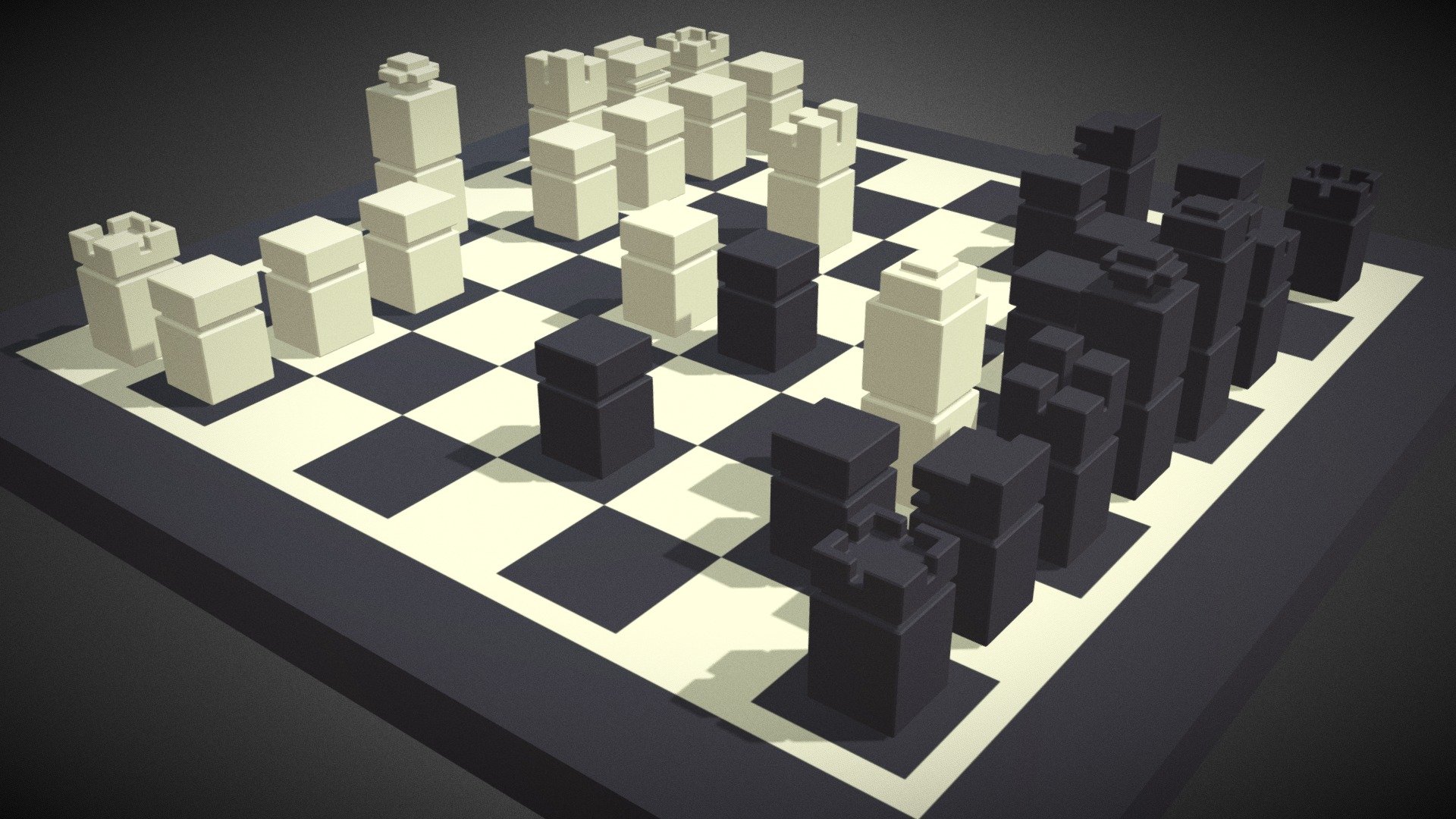 JAQUE MATE - Download Free 3D model by MatiasMyma [06f0fd2] - Sketchfab