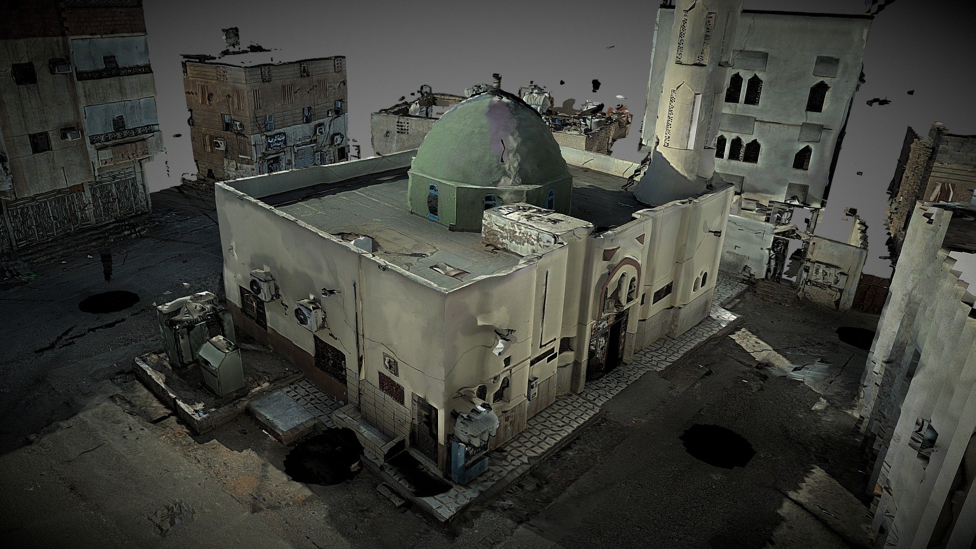 Mosque Bani Haram - Al-madina City - Download Free 3D model by SHAFIQ ...