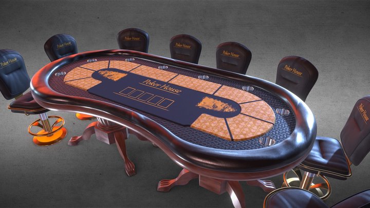 Poker 3D models - Sketchfab