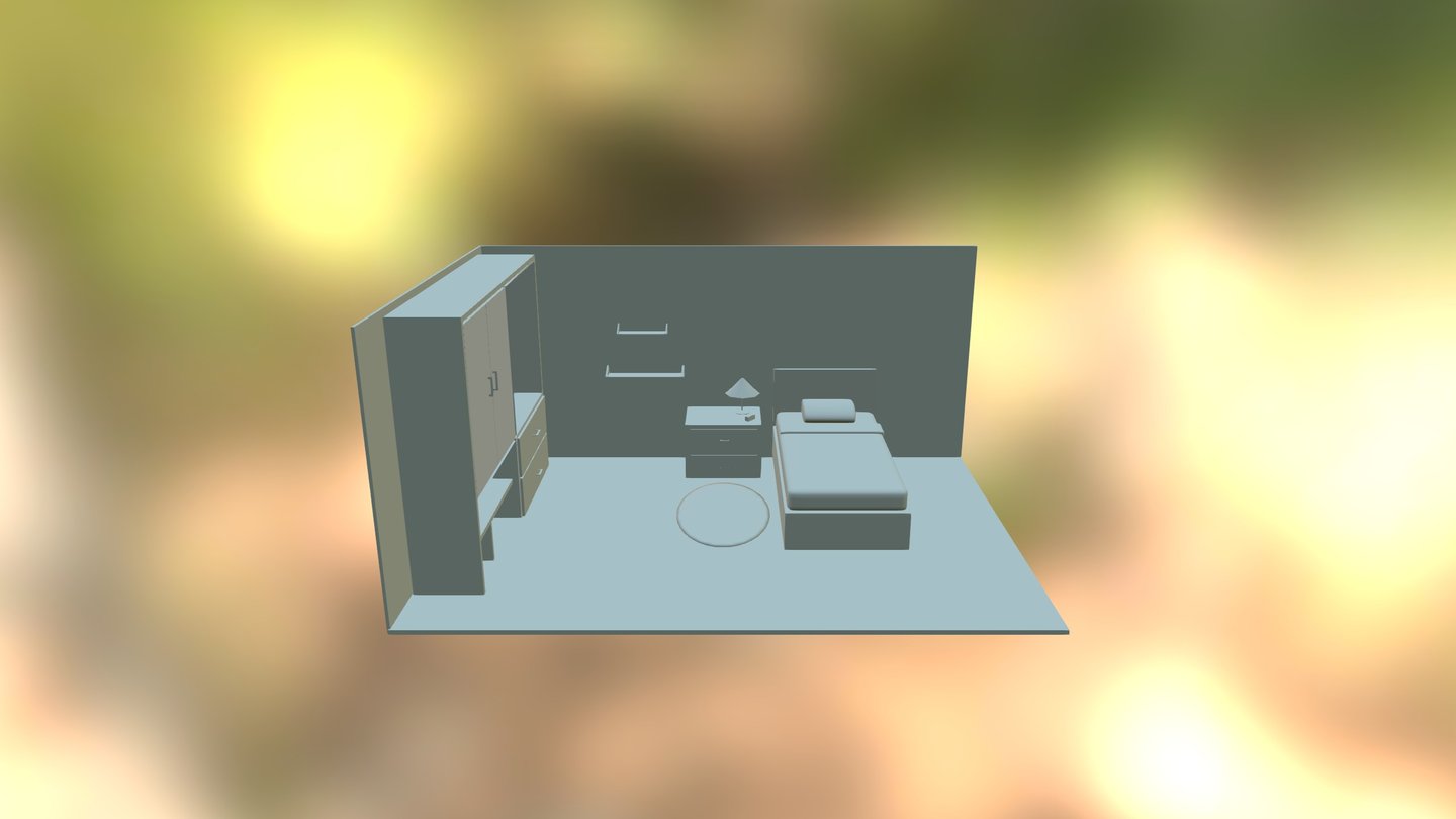CUARTO - 3D model by vanegemelados [06f3dce] - Sketchfab