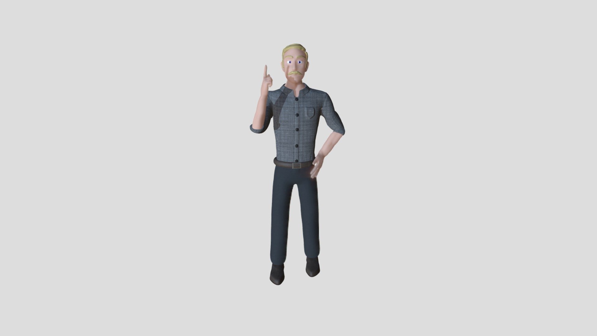 Robert H Thomas - 3D model by Michael Thorson (@MichaelThorson ...