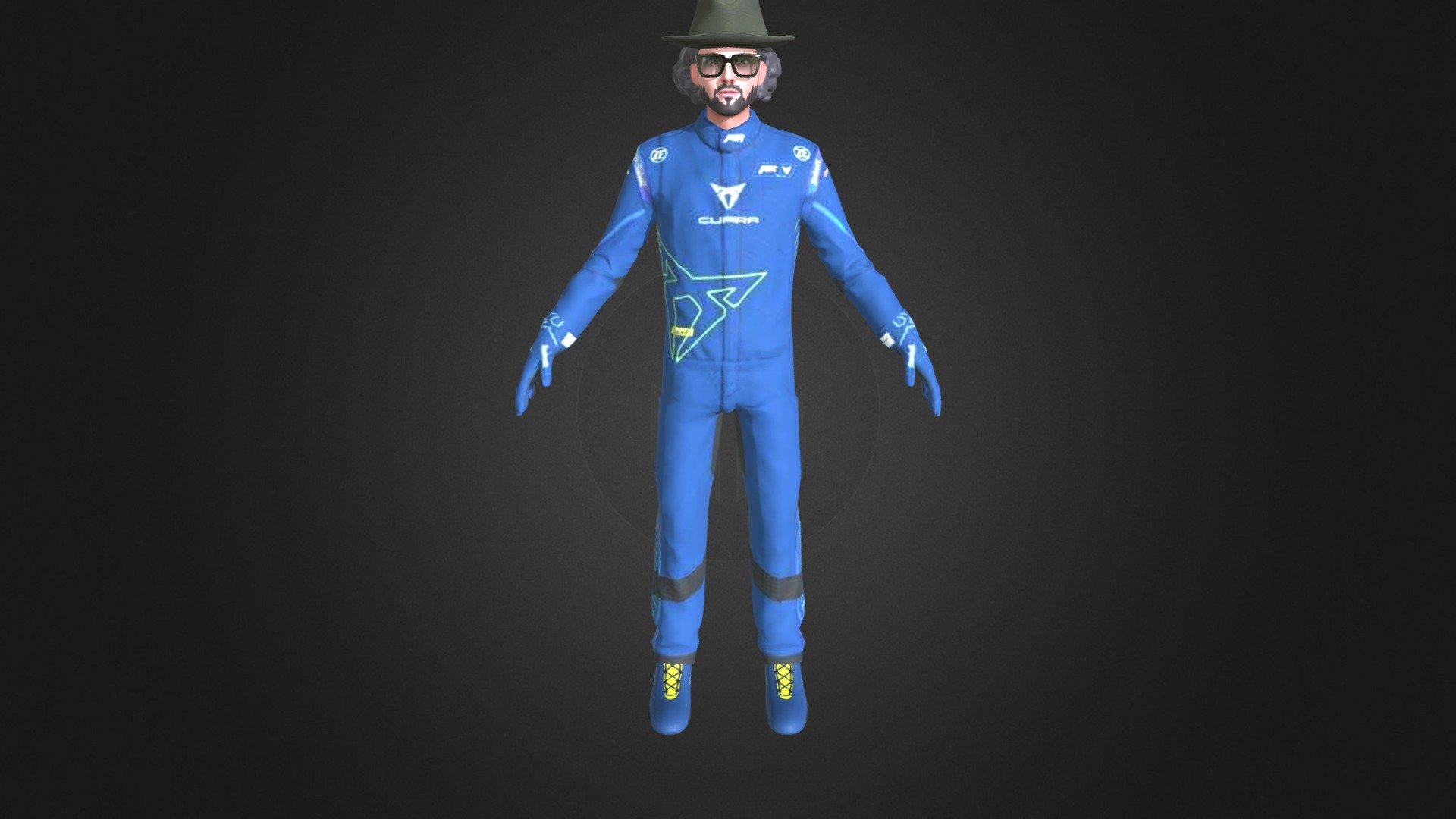 DRIVER - Download Free 3D model by brds1222222 [06f4777] - Sketchfab