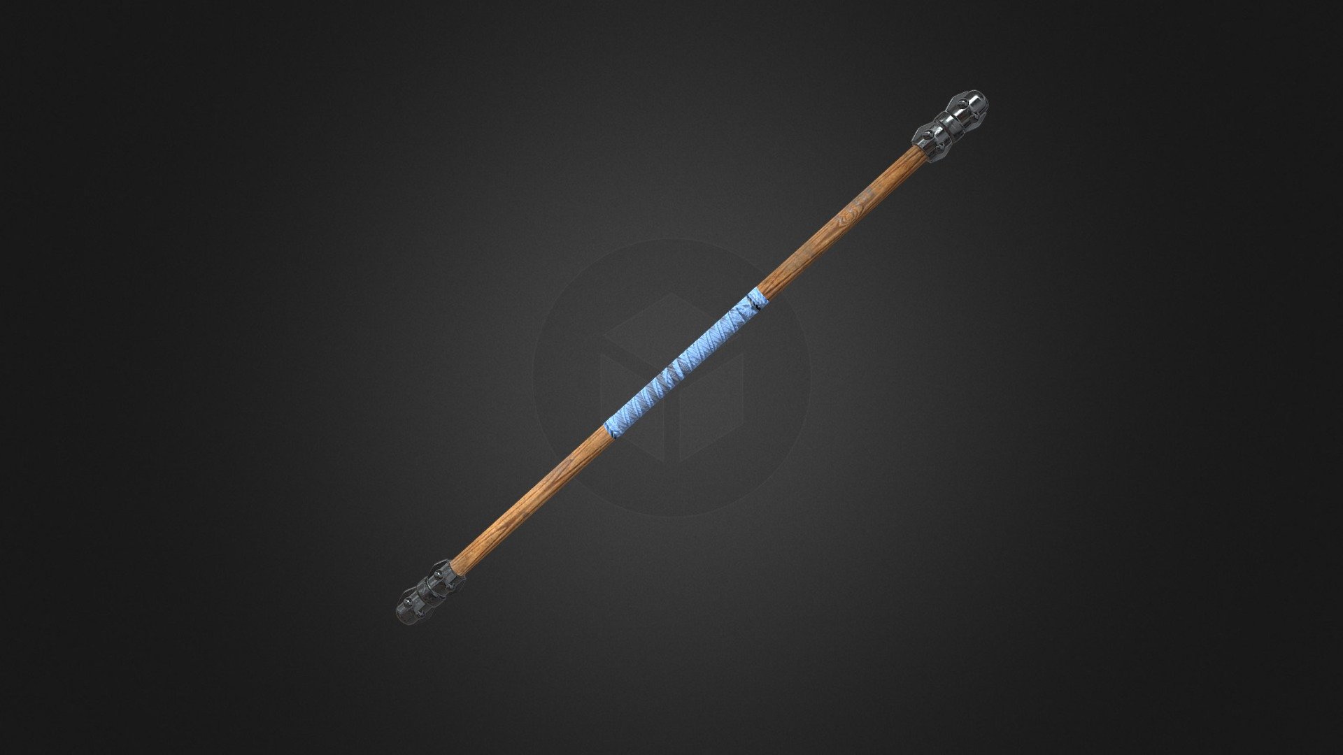 Standard Quarterstaff - Download Free 3D model by J.R.Ramos (@JRAR2018 ...