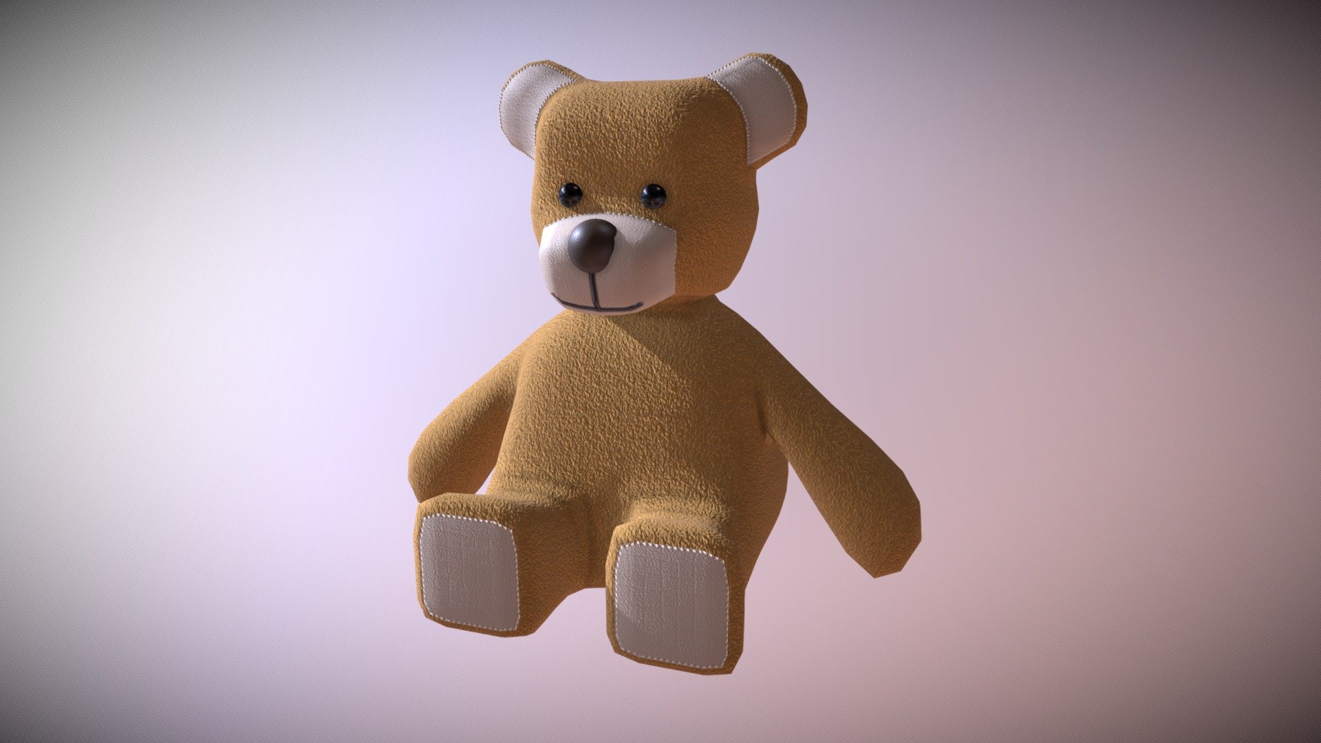 Teddy - 3D model by Bart Weber Design (@Bart_Weber_Design) [06f63cf ...