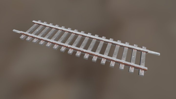 Train-tracks 3D models - Sketchfab